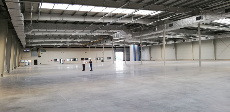 New production hall is ready!